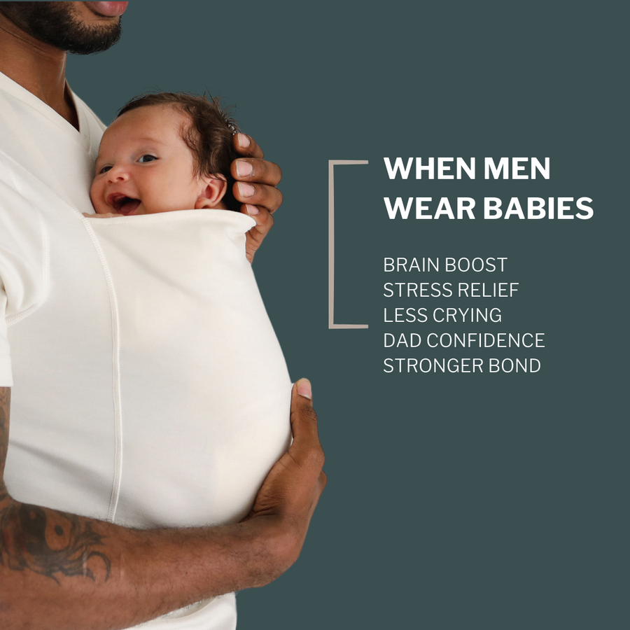 Lalabu Dad Shirt | Original Babywearing T-Shirt with Kangaroo Pouch ...