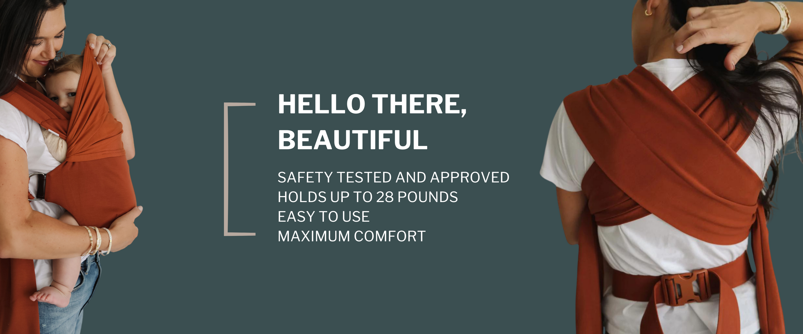 Lalabu Simple Baby Wrap | Forget The Complex Baby Sling Wrap, Grab a ...