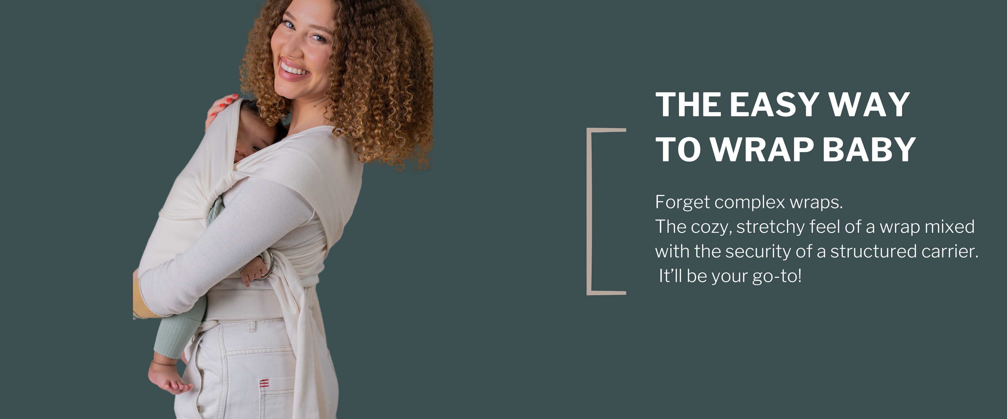 Lalabu Simple Baby Wrap | Forget The Complex Baby Sling Wrap, Grab a ...