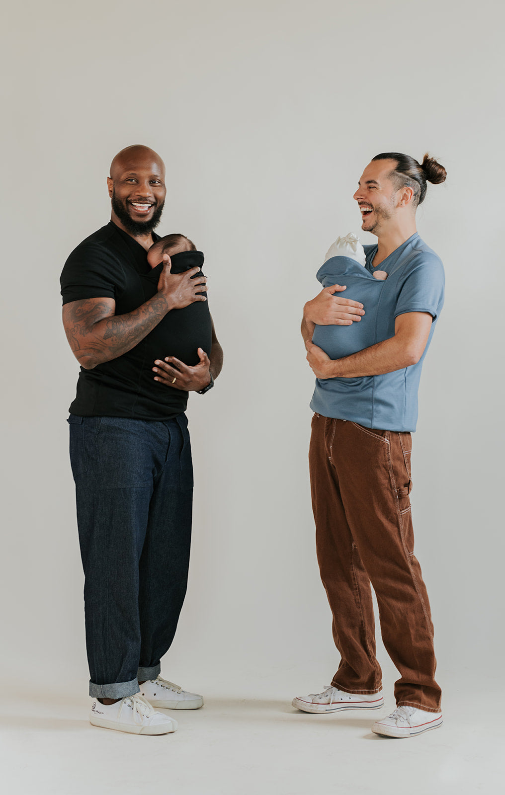 Lalabu Dad Shirt | Original Babywearing T-Shirt with Kangaroo Pouch ...